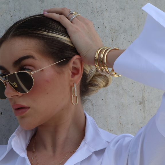 Modular Drop Hoops – Nikki E. Designs