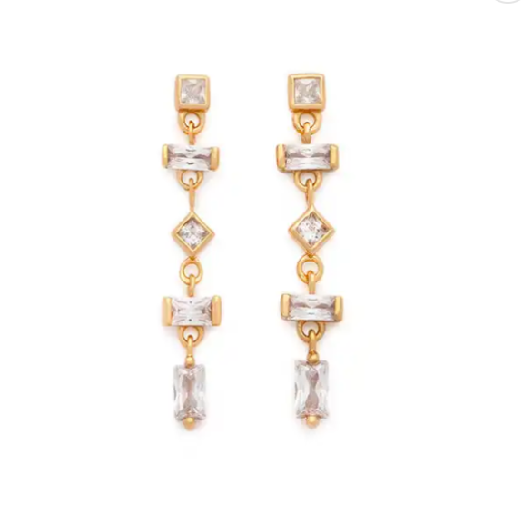 Diana Drop Earrings – Nikki E. Designs