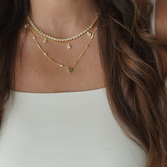 Serena Tennis Necklace – Nikki E. Designs